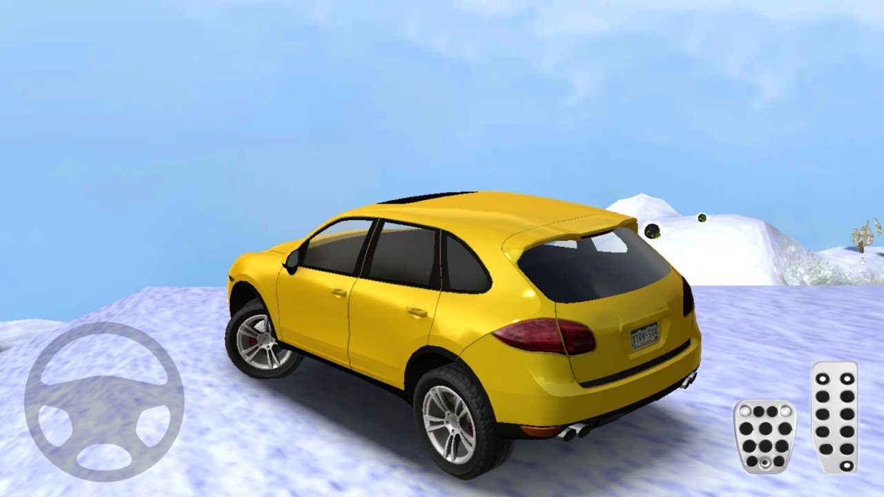 New Car Porsche Cayenne Snow Offroad 4x4 - Extreme SUV Driving Simulator 2024 - android game ...
