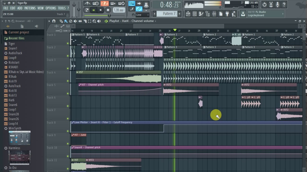 R3hab vs. Skytech & Fafaq - Tiger (FL Studio 12 Remake) - YouTube