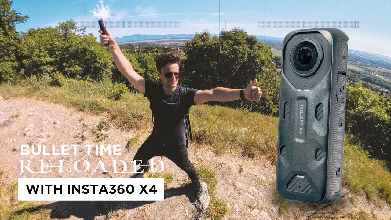 BULLET TIME Reloaded w/ INSTA360 X4 & INSTA360 STUDIO - Shooting and editing tutorial 2024 ...