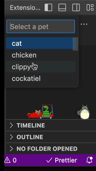 VS Code Pets! - YouTube