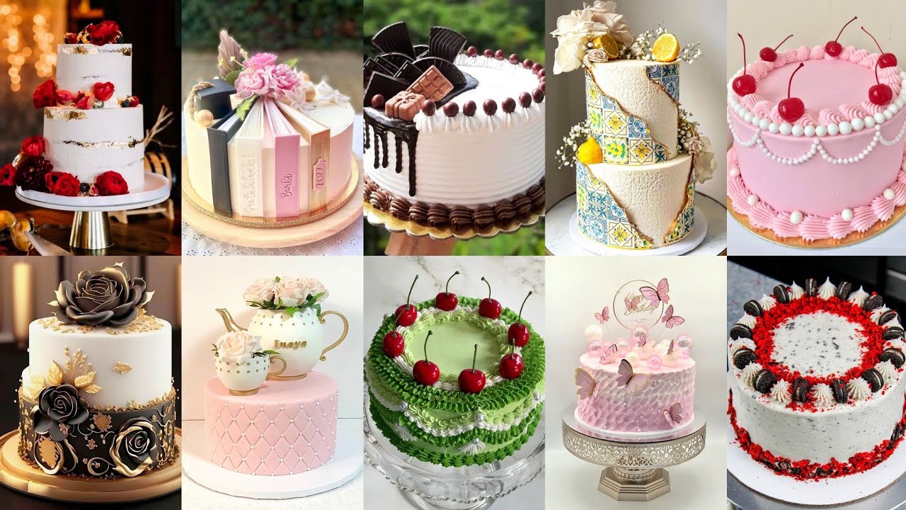 Cake Design Ideas|| Cake Decoration Ideas|| Styles Cake Design Ideas ...