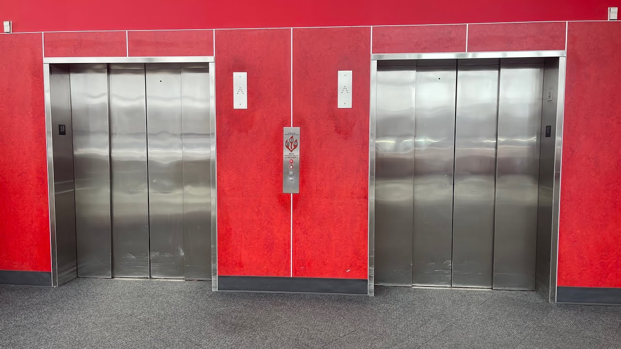 MEI Hydraulic Elevators at Target, East Liberty - Pittsburgh, PA - YouTube