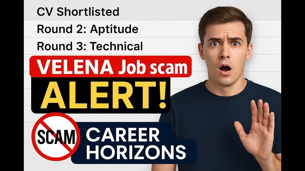 Velena Networks Scam ALERT! | Don’t Get Trapped | Career Horizons - YouTube