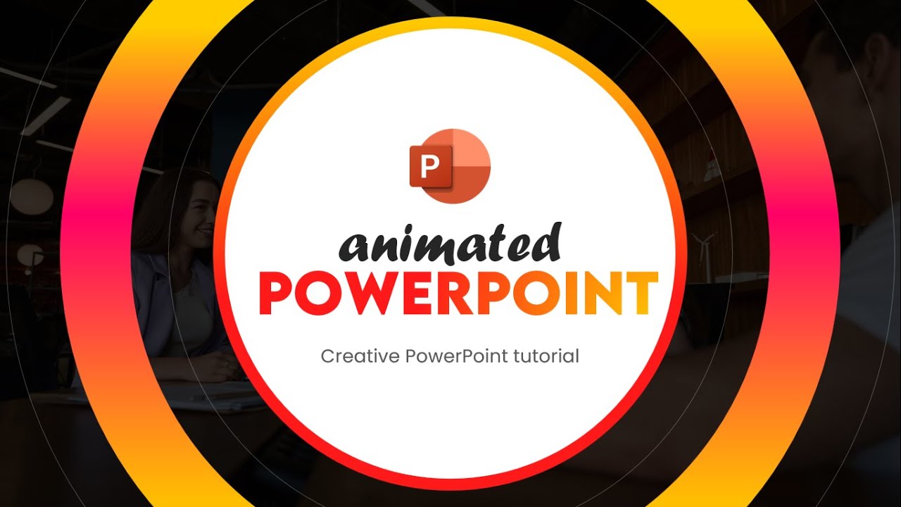 How To Make ANIMATED Powerpoint Title Slide? | Powerpoint Title Slide ...