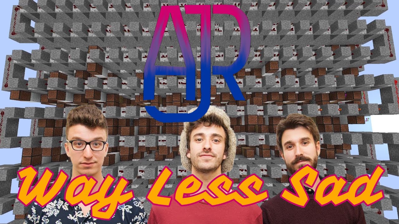 AJR - Way Less Sad - Minecraft Note Block Song - YouTube