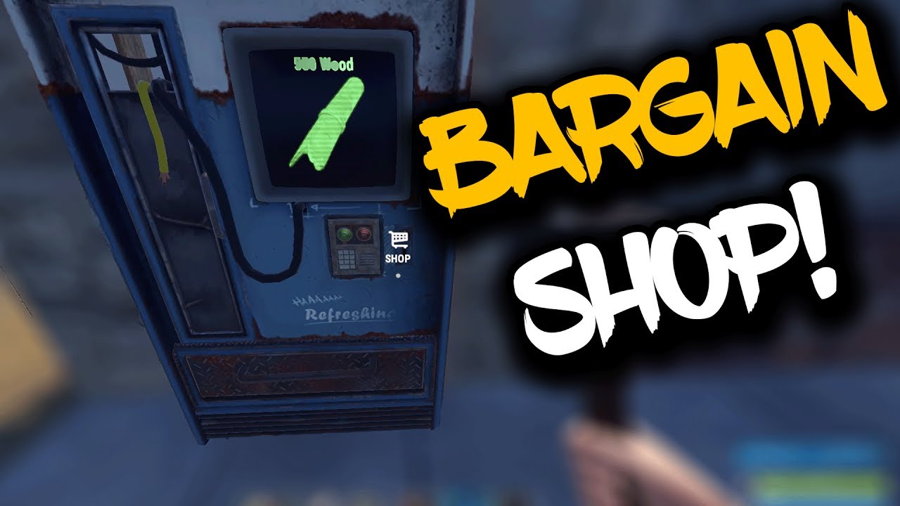 THE CHEAPEST SHOP! Rust Solo Survival Gameplay #52 - YouTube