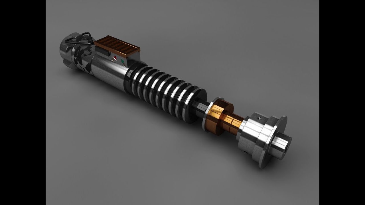 Luke Skywalker Second Lightsaber Blade Builders Lightsaber Return Of ...