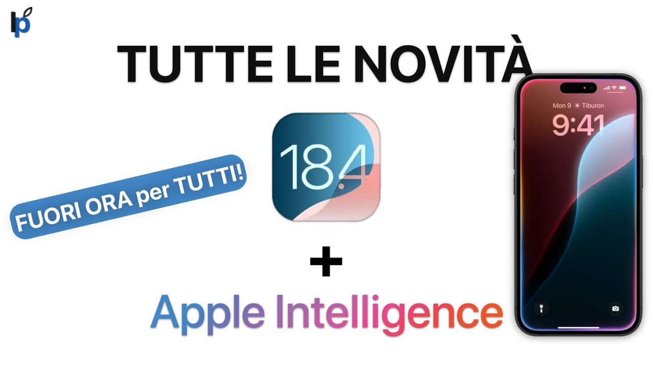 iOS 18.4: TUTTE le NOVITÀ! Apple Intelligence arriva in Italia - YouTube