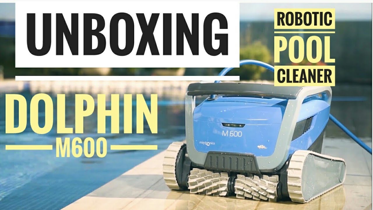 Dolphin M600 robotic pool cleaner UNBOXING - HAVUZ TEMİZLEME ROBOTU ...