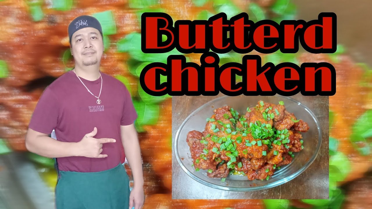 butterd chicken | chef buddy allan - YouTube