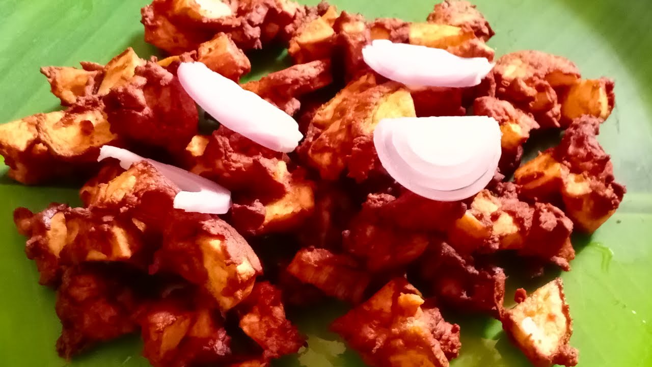 Vazhakkai Chilli 65 in Tamil | Valakkai Chilli Recipe | Crispy Valakkai ...