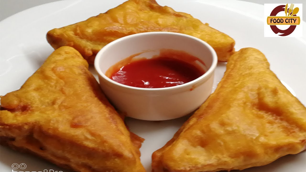 हलवाई जैसा ब्रैड पकौड़ा | Bread Pakora recipe |How to make Potato Bread ...