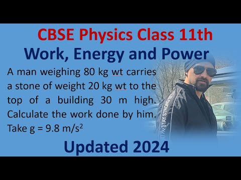 Class 11th Physics | Work, Energy and Power | NCERT PHYSICS ...