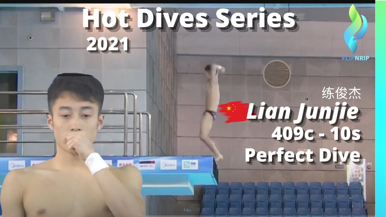 2021 Lian Junjie 练俊杰 409c Men 10 Meter China World Cup Diving Trials ...
