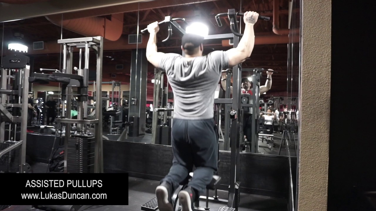 Assisted Pullups - YouTube