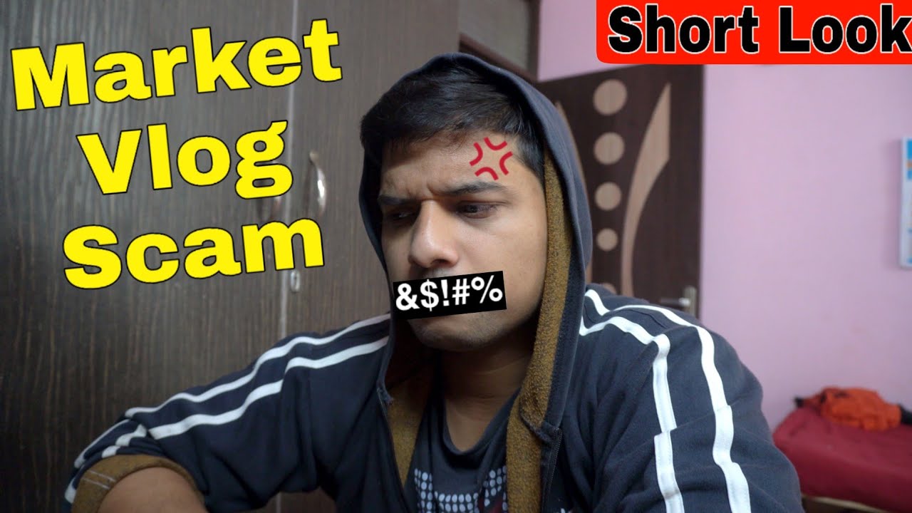 Market Vlog Scam😠*Short Look Of New Vlog* - YouTube