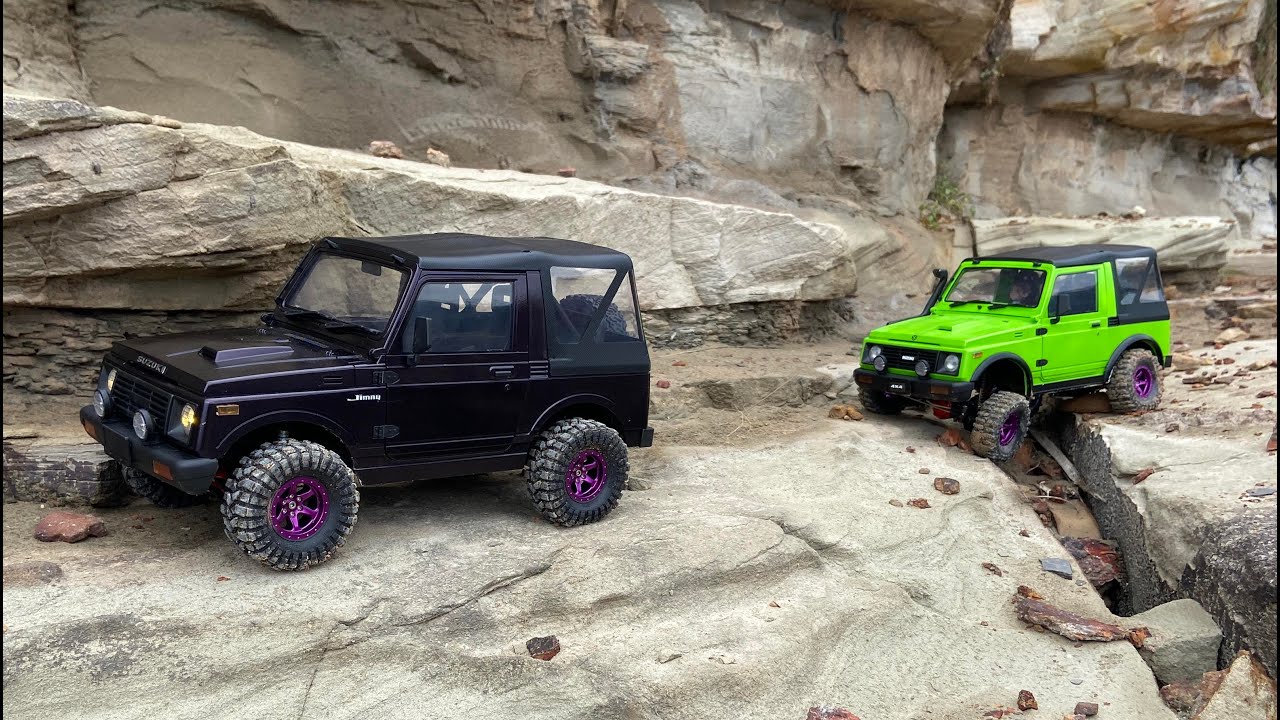 WPL Suzuki Jimny's first run - YouTube