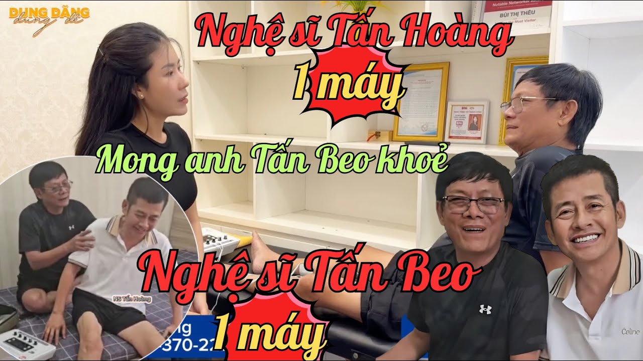 Quá thương NS Tấn Beo, 4D nhờ NS Tấn Hoàng lên Bình Dương tặng quà ...