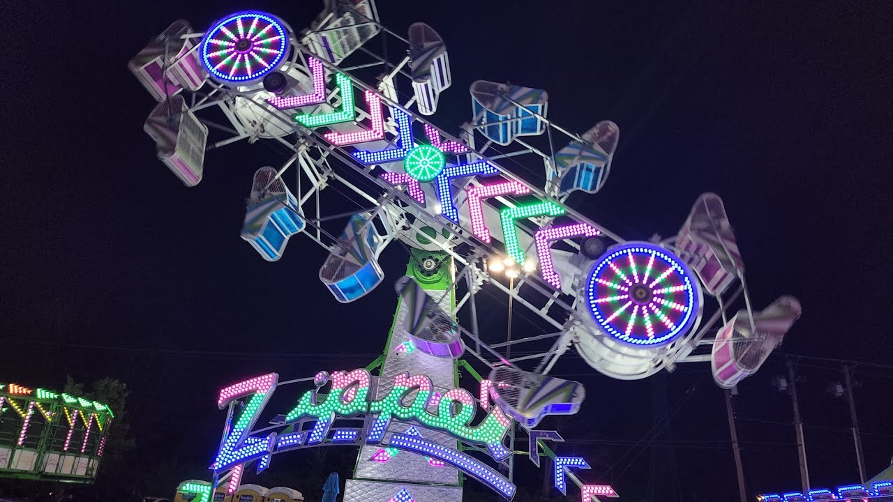 off-ride footage of Zipper ride at Fayette Mall Spring Carnival (April ...