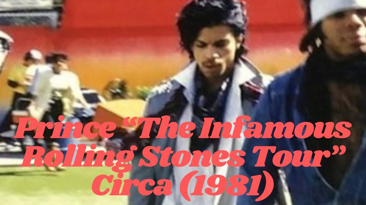 Prince "The Infamous Rolling Stones Tour" Circa (1981) - YouTube