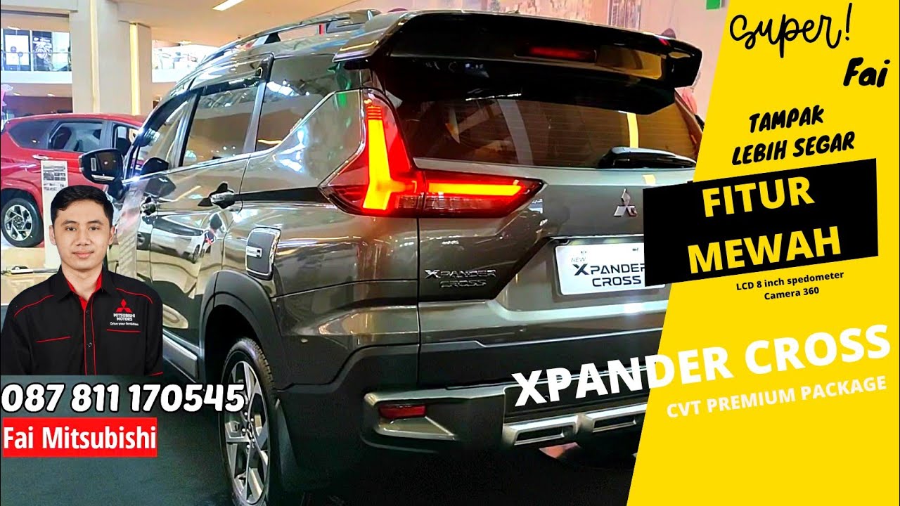Review Xpander Cross 1.5 CVT Premium Package warna Green Bronze Metalic ...