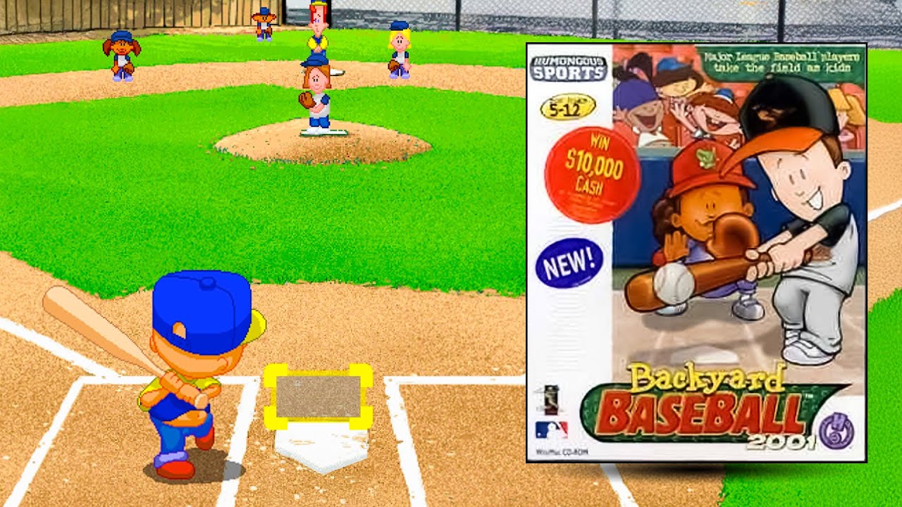 My First Time Playing Backyard Baseball... 20 Years Later! - YouTube
