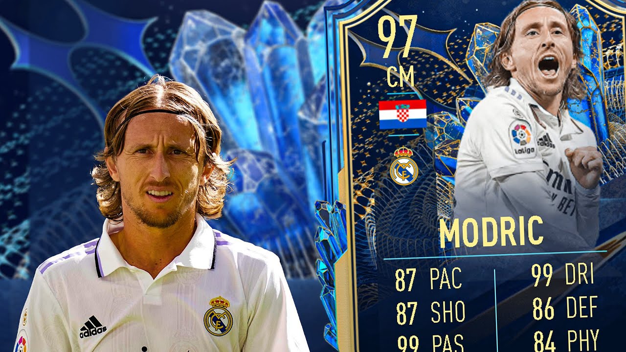 รีวิว Luka Modric TOTS💎- FIFA 23 ULTIMATE TEAM - YouTube