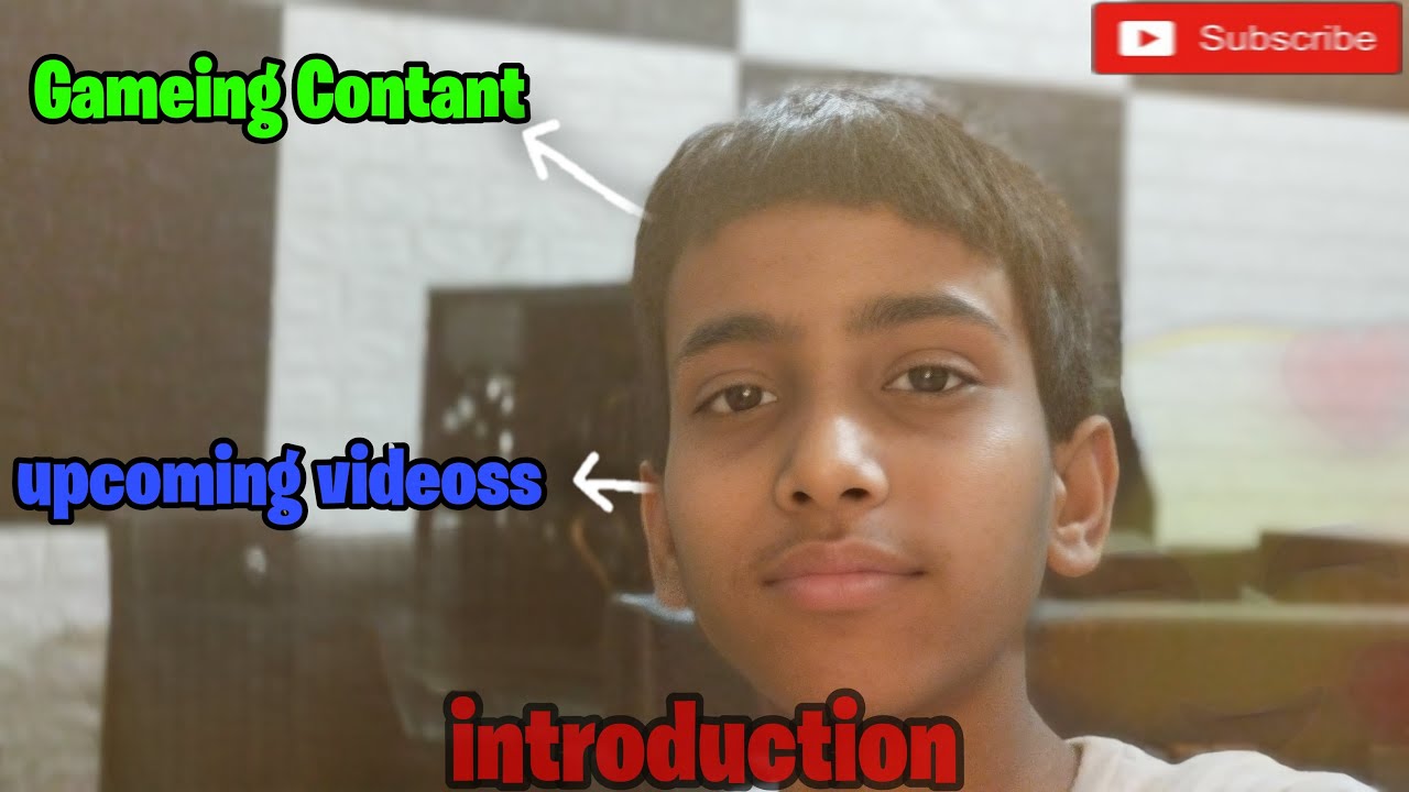 INTRODUCTION || GAMING CONTANT || UPCOMING VIDEOSS - YouTube