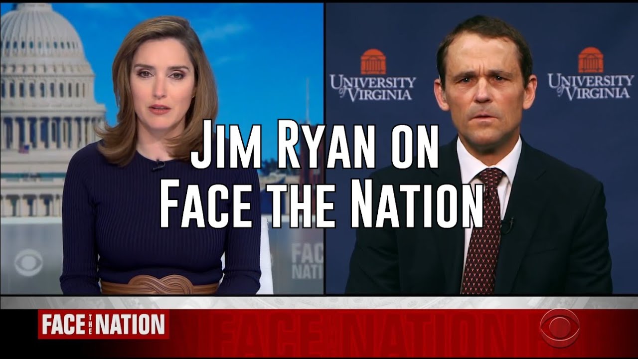 "Face the Nation" Interviews UVA President Jim Ryan - YouTube