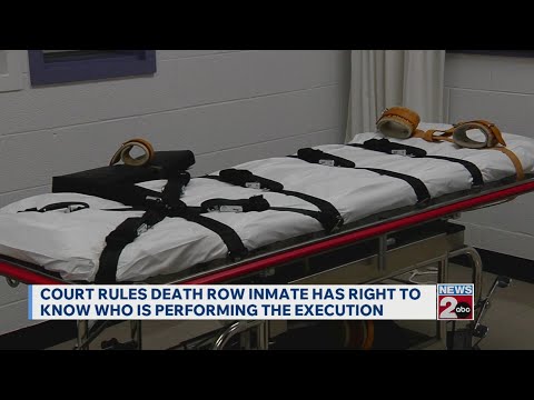 Judge orders transparency in inmate's execution