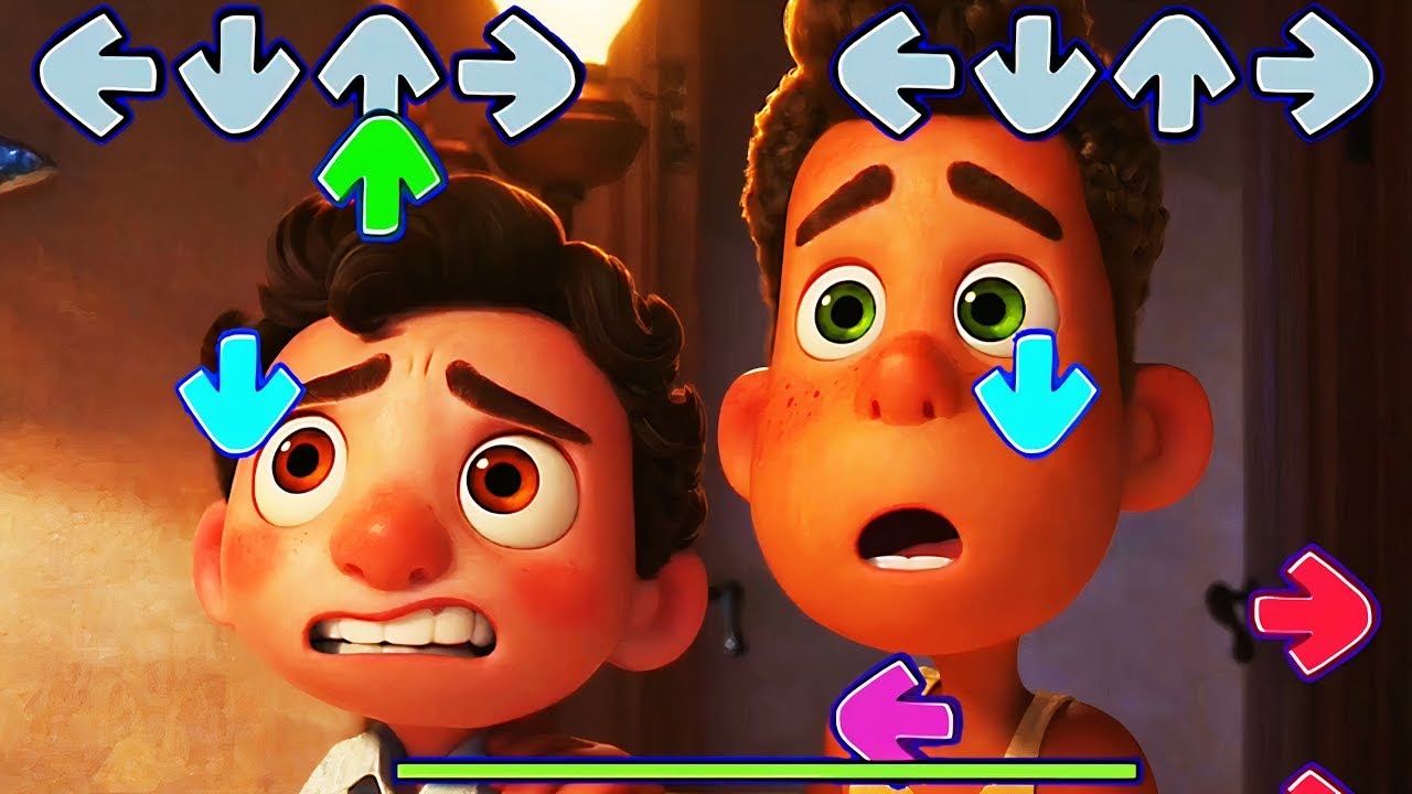 FNF LUCA (PIXAR HERO) VS FRIDAY NIGHT FUNKIN - YouTube