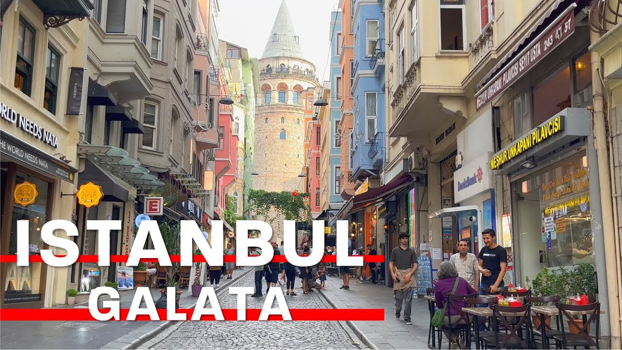 Istanbul Galata | Walking Tour Around Amazing Galata Neighborhood | 1 ...