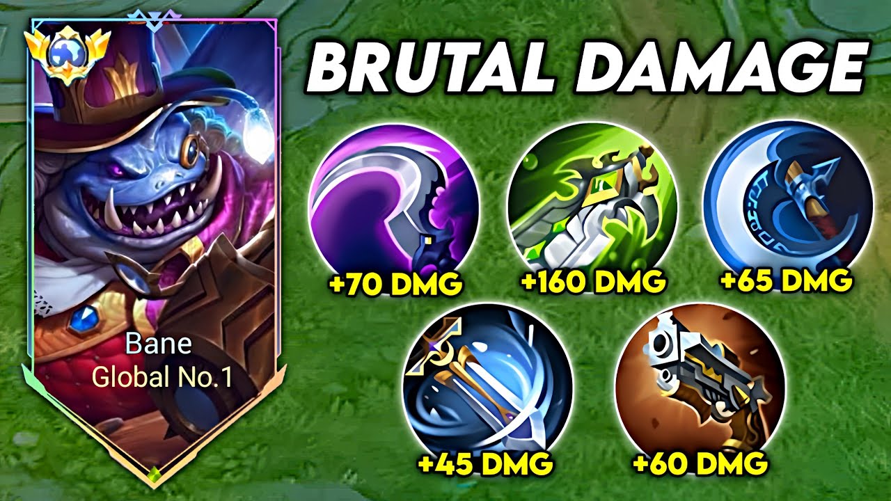 BANE FULL BUILD DAMAGE! (must try) USE THIS BUILD FOR BANE BROKEN ...