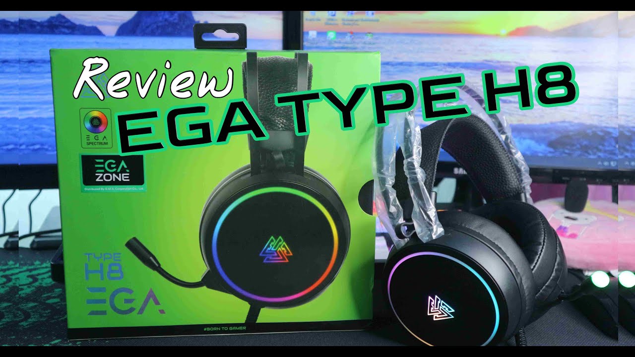 รีวิวหูฟัง EGA Type H8 พร้อมใช้งานบน OBS ราคาถูก!!! - YouTube