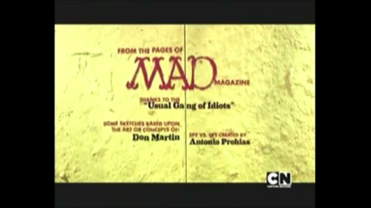 Mad season 1 in Cartoon Network ending/credits - YouTube