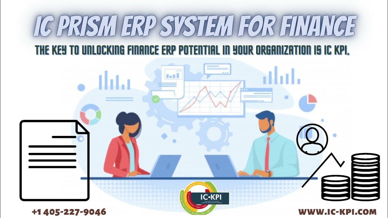 IC PRISM ERP System for Finance Industry - IC KPI - YouTube