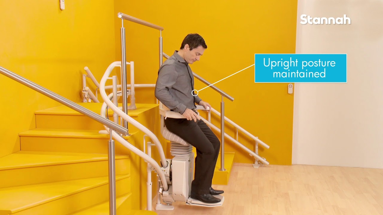Standing Stairlift: Perch Seat for Persons with Limited Flexibility ...