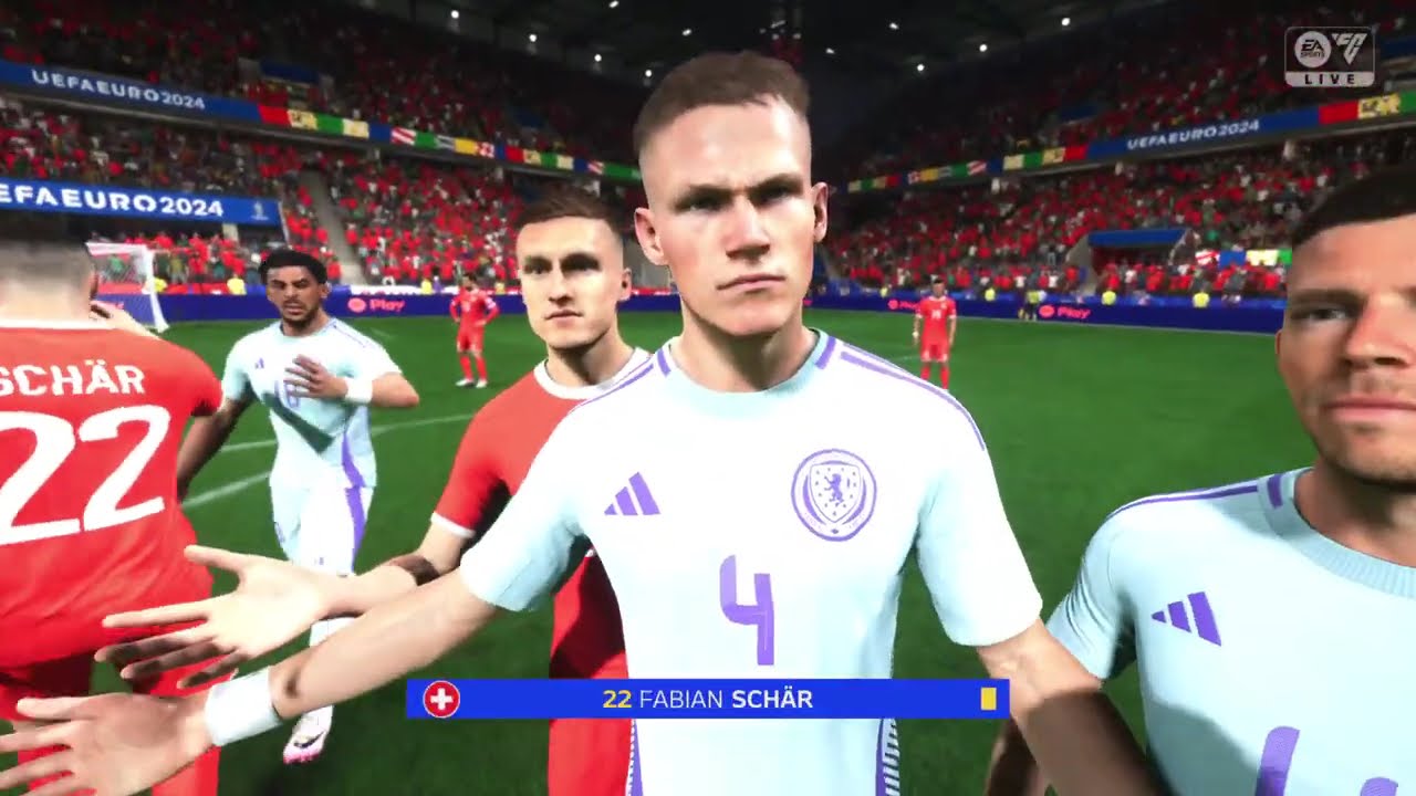 EA Sports FC 24 UEFA EURO 2024 Championship Kick Off Scotland vs ...