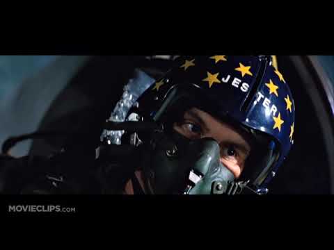 Top Gun Buzzing the tower Clip - YouTube