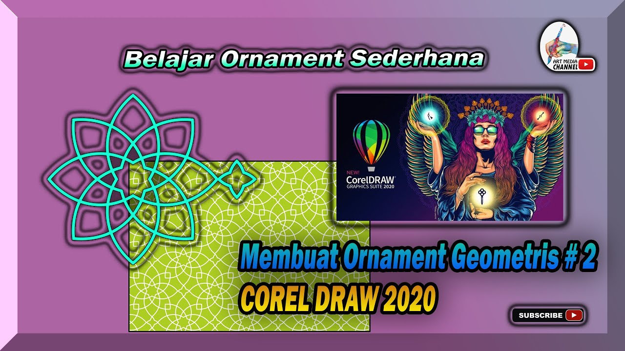 Membuat Ornament Geometris Sederhana #2 - YouTube