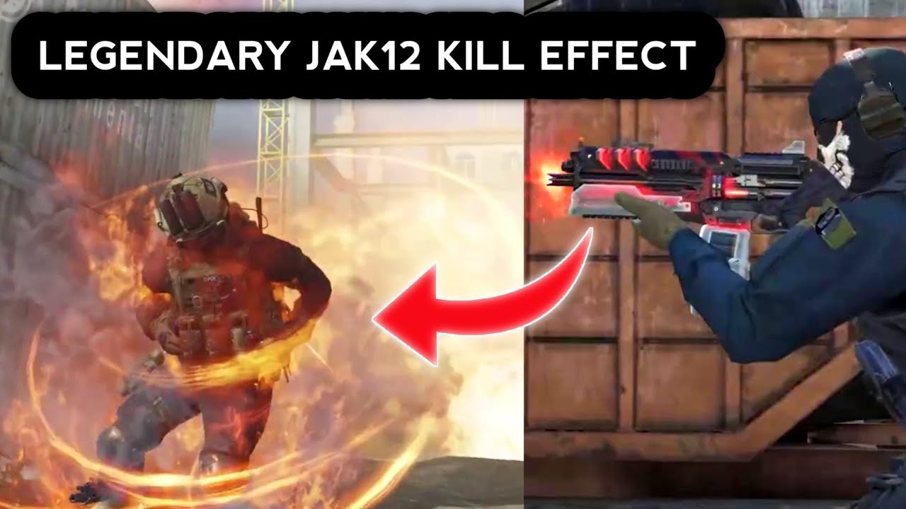New Legendary JAK-12 Kill Effect Gameplay Codm S2 - YouTube