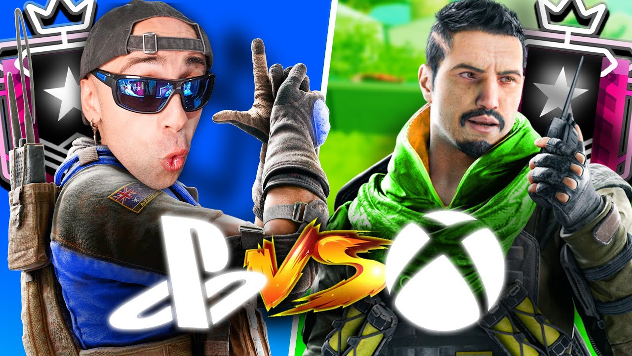 5 CHAMP PLAY vs 5 CHAMP XBOX su RAINBOW SIX SIEGE X! - YouTube