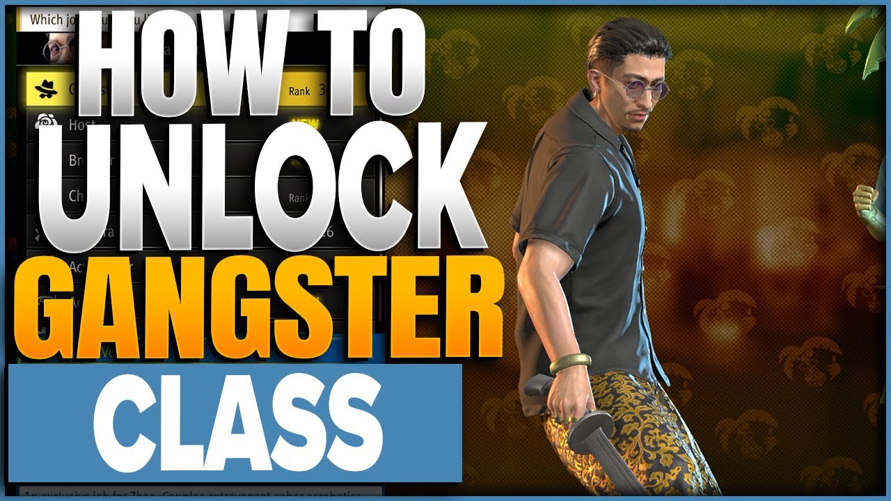 How To Unlock The Gangster Class In Like A Dragon Infinite Wealth - YouTube