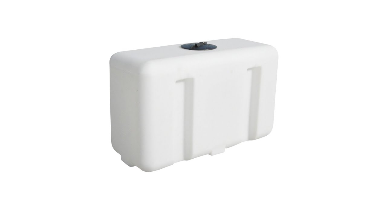 Dunmiers DRT 100 - 100 Gallon Rectangular Water Tank Fluid, Liquid ...