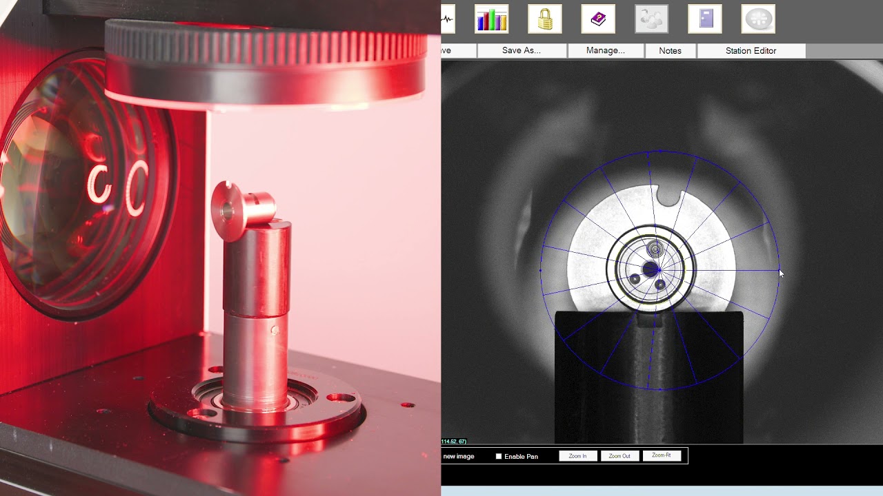 VisionLab Gauging and Inspection System: Screw Machine Parts - YouTube