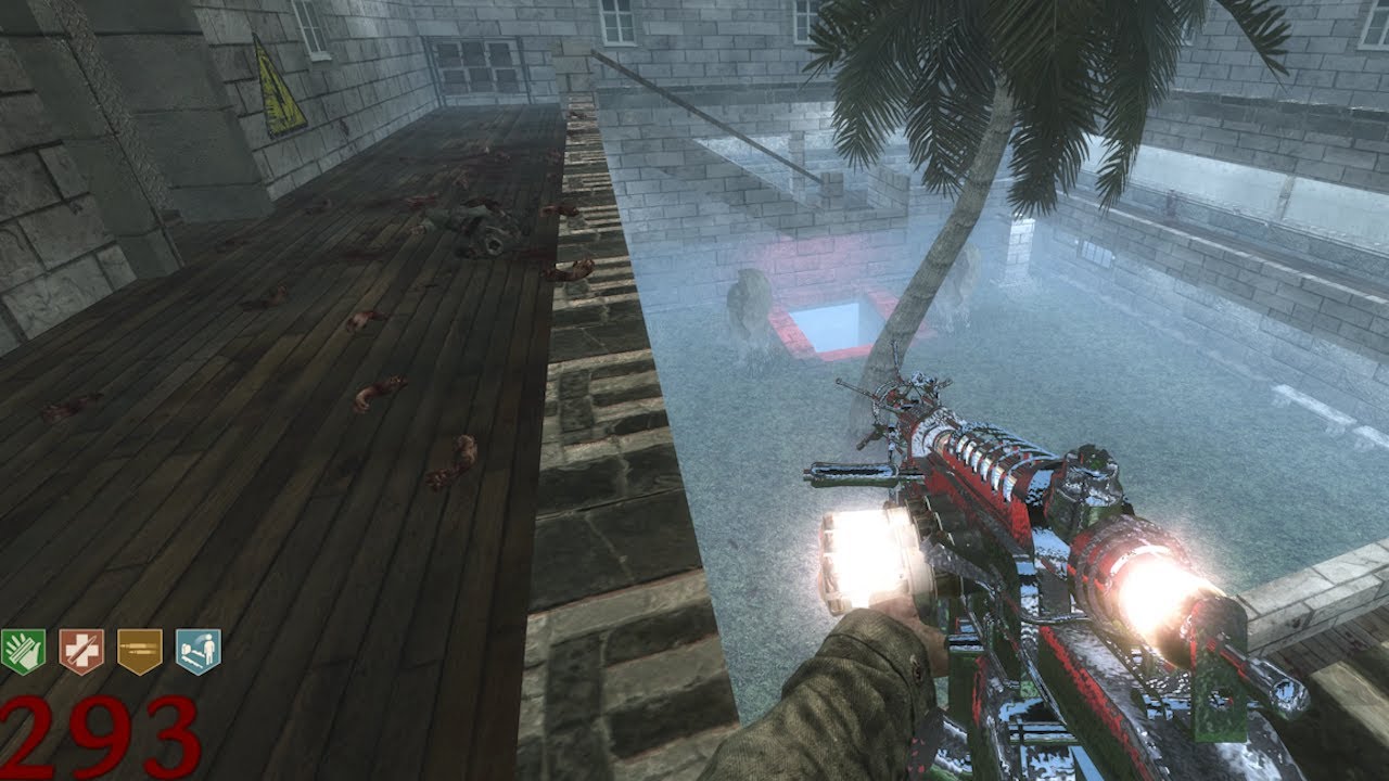 Nazi Zombie Hotel, Round 293!!!!!!!! - COD WAW Custom Zombies Map - YouTube