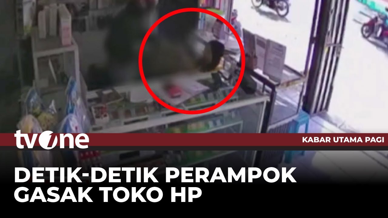 Bersenjata Tajam, Pria di Sidrap Rampok Konter HP | Kabar Utama Pagi ...