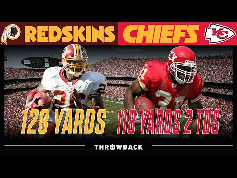 00's RB's Collide! (Redskins vs. Chiefs 2005, Week 6)