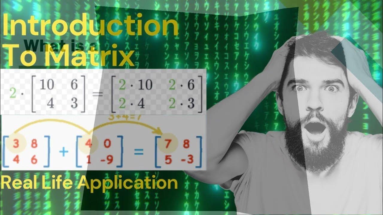 Introduction to Matrices: Unlocking the Power of Data| Career In Matrices| Math Expert Team| # ...