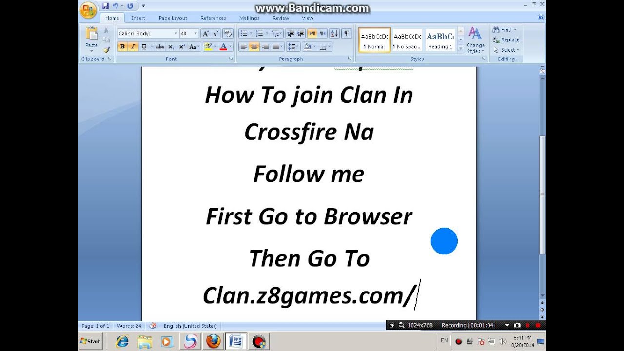 How to Join Clan In Crossfire Na - YouTube